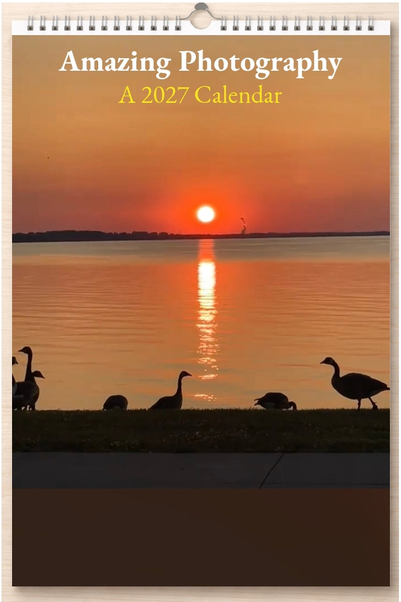 Amazing Photography: A 2027 Calendar – Silent Spark Press