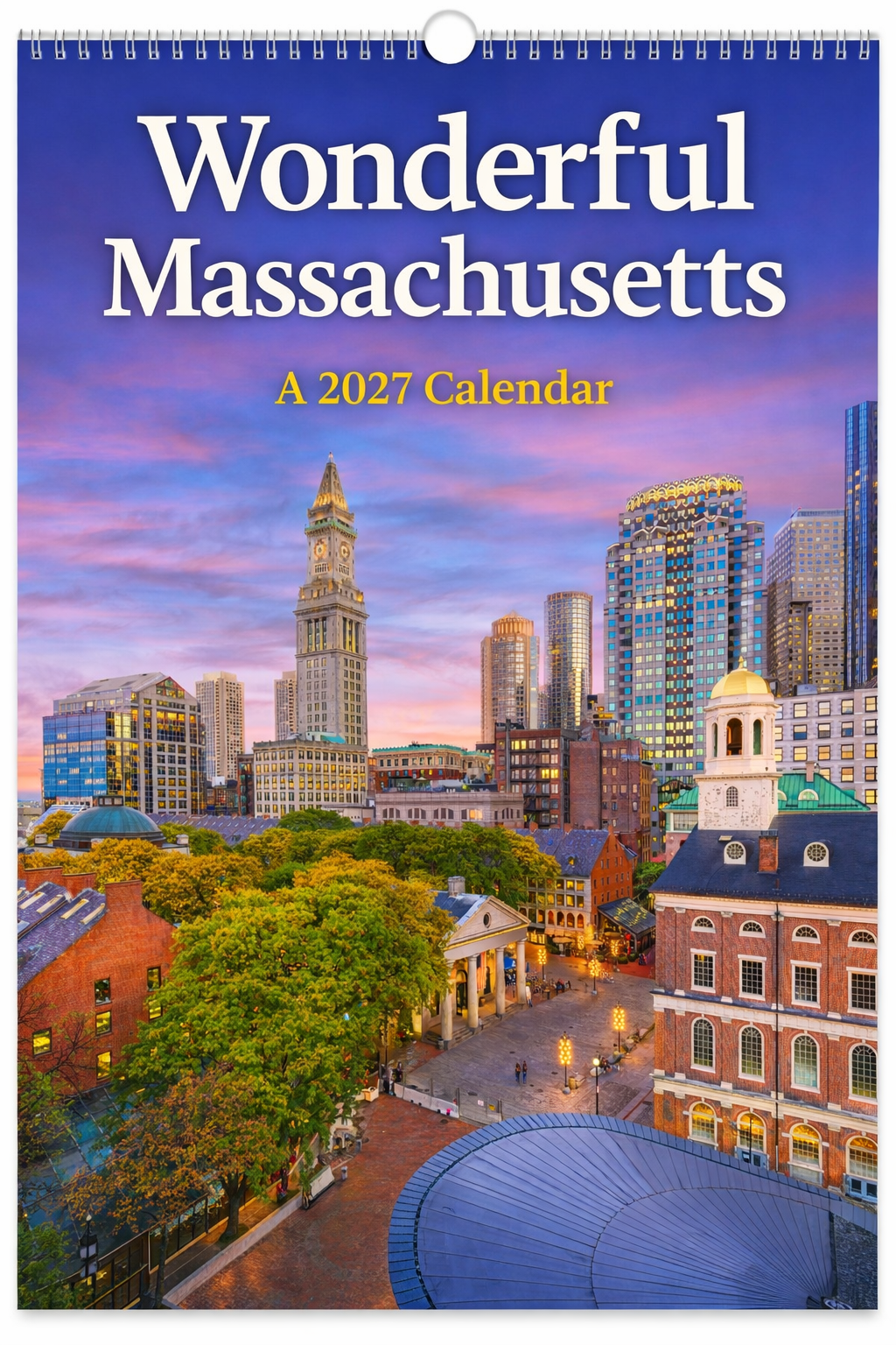 Wonderful Massachusetts: A 2027 Calendar – Silent Spark Press