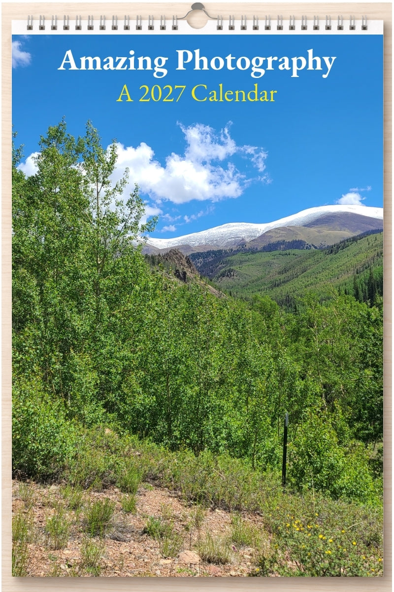 Amazing Photography: A 2027 Calendar – Silent Spark Press