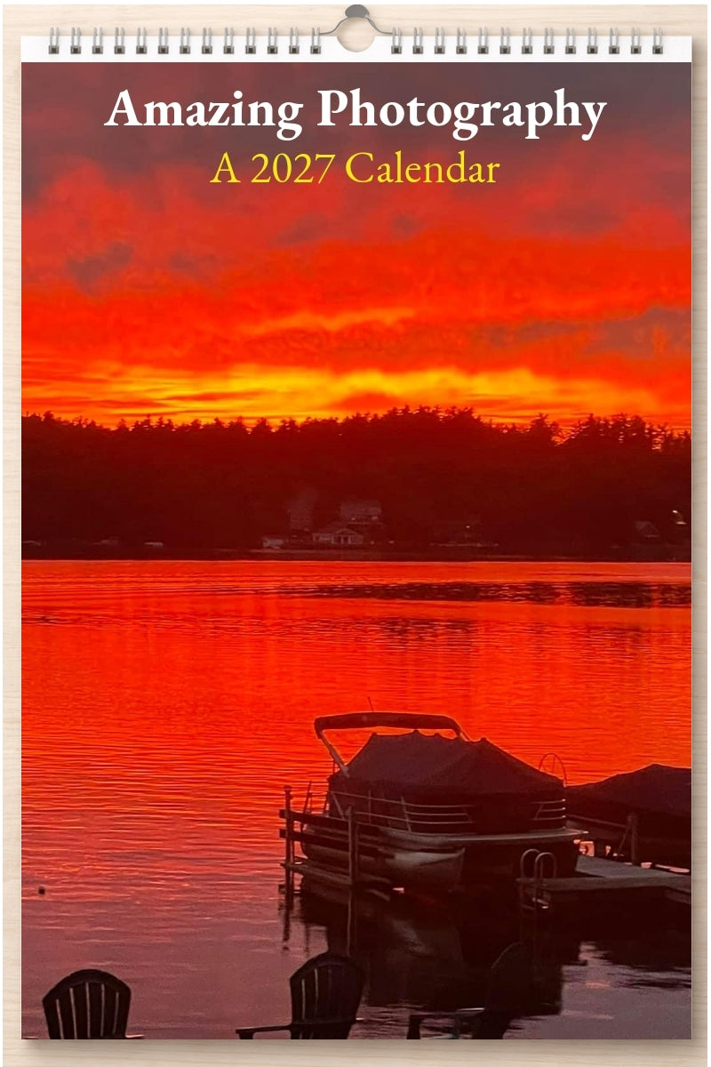 Amazing Photography: A 2027 Calendar – Silent Spark Press