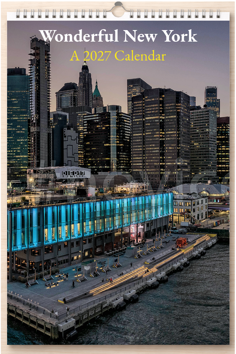 Wonderful New York: A 2027 Calendar – Silent Spark Press